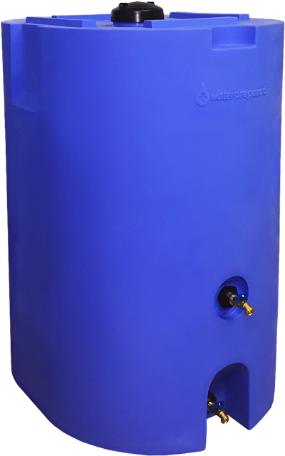Two-tank Water Storage - 160 Gallon Water Storage Tank (640x640), Png ...