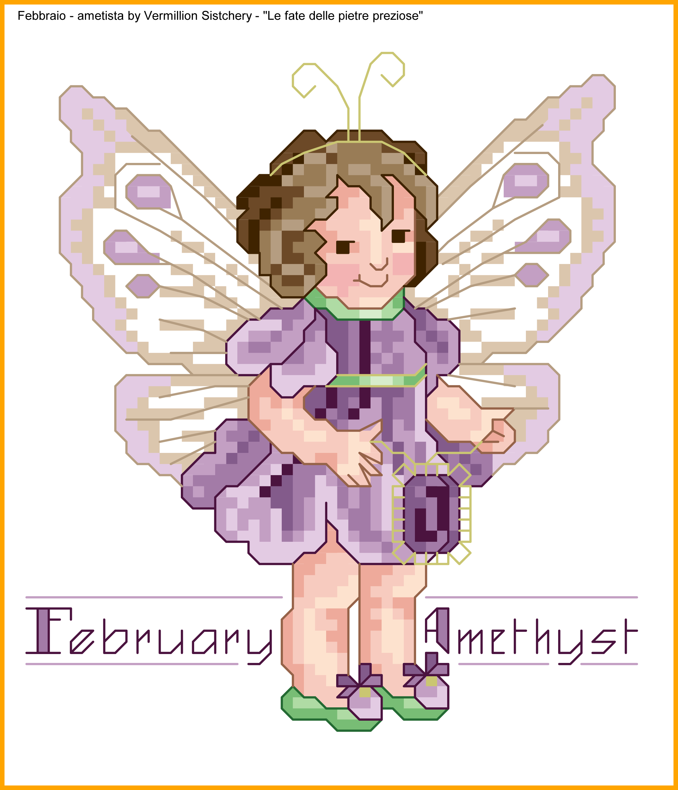 Astonishing Dva Angela Wyszywanie Stitch Of And - Cross-stitch ...