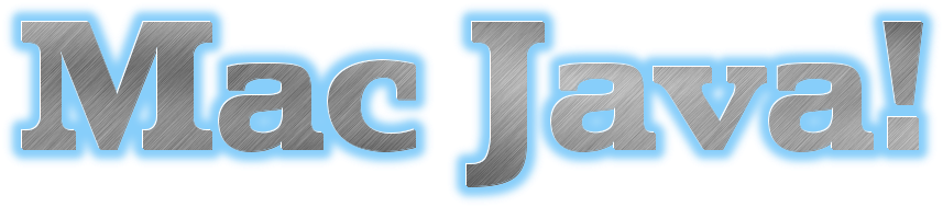 Mac Java Mac-java - Macos (870x202), Png Download