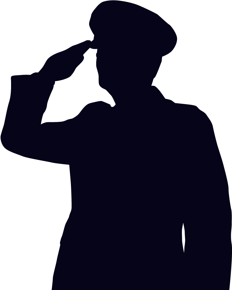 Soldiers Clipart Salute - Salute Clip Art (805x1001), Png Download