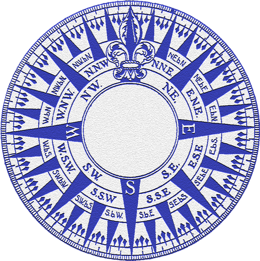 Compass - Compass Rose Photoshop Brushes (900x900), Png Download