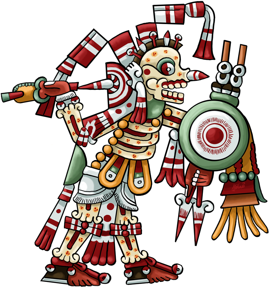 Guerrero Mixteco 'lord Of War' By Akhwar - Civilizacion Mixteca ...