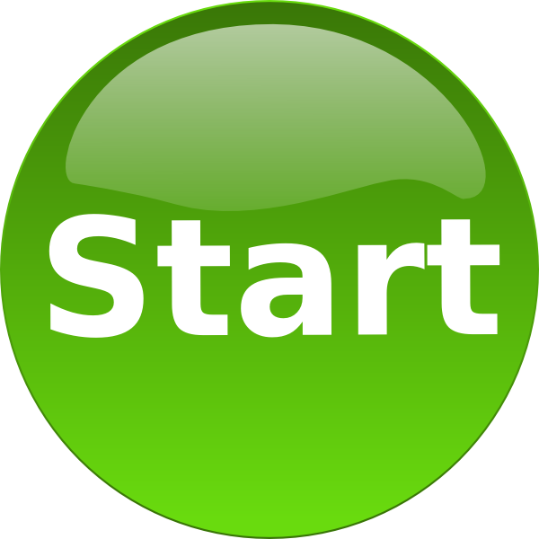 Download Green Start Button - Start Button No Background | Transparent ...