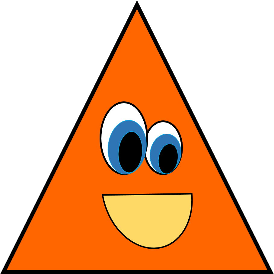 Shapes Clipart Triangle - Clip Art Triangle Shape (908x908), Png Download