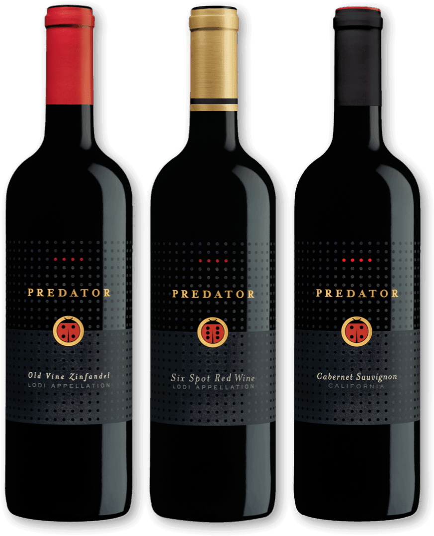 Predator Banner Bottles - 2015 Predator Six Spot Lodi Red Blend 750ml ...