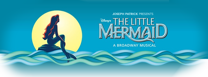 Little Mermaid Musical Ticket (850x315), Png Download