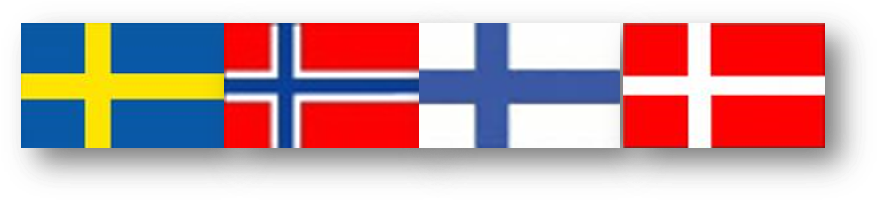 Download Benchmarks, 2016 Nordic Flags - Nordic Countries Flags Png ...