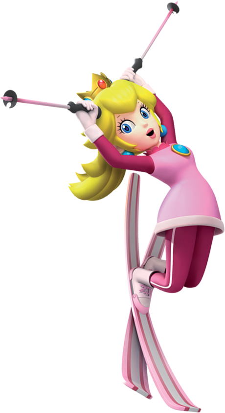 Peach Olympic Winter - Mario And Sonic At The Olympic Winter Games ...