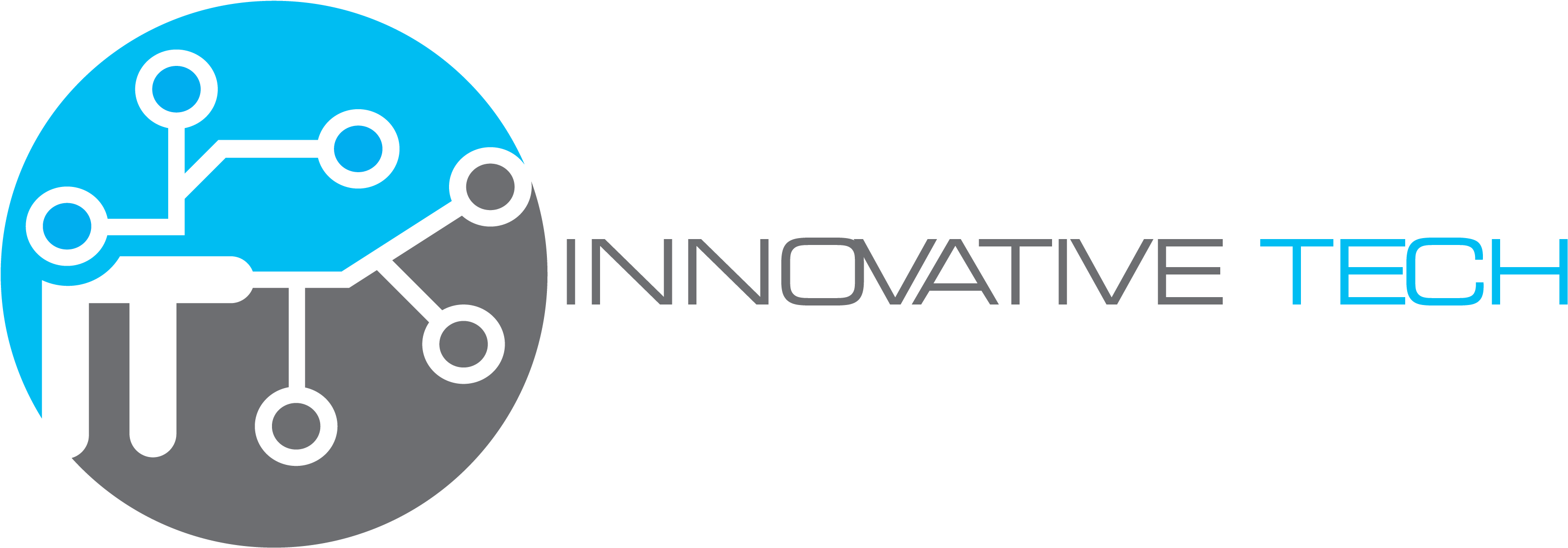 Innovative Tech Logo - Imgur Llc (3203x1113), Png Download