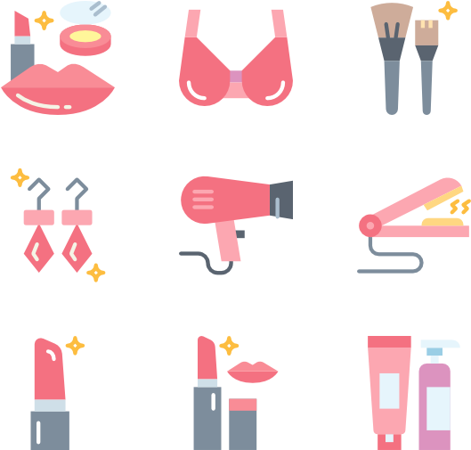 Download Beauty 36 Icons - Cosmetics | Transparent PNG Download | SeekPNG