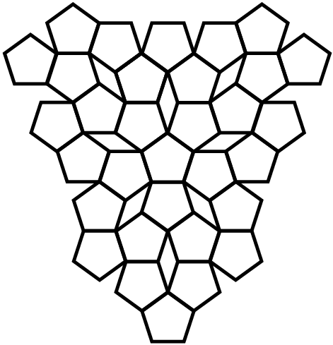 You - Pentagon Tile Pattern (471x489), Png Download