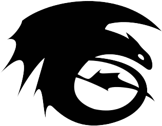 Strike Class Hiccup Gif By Angelartist10 - Night Fury Symbol Png ...