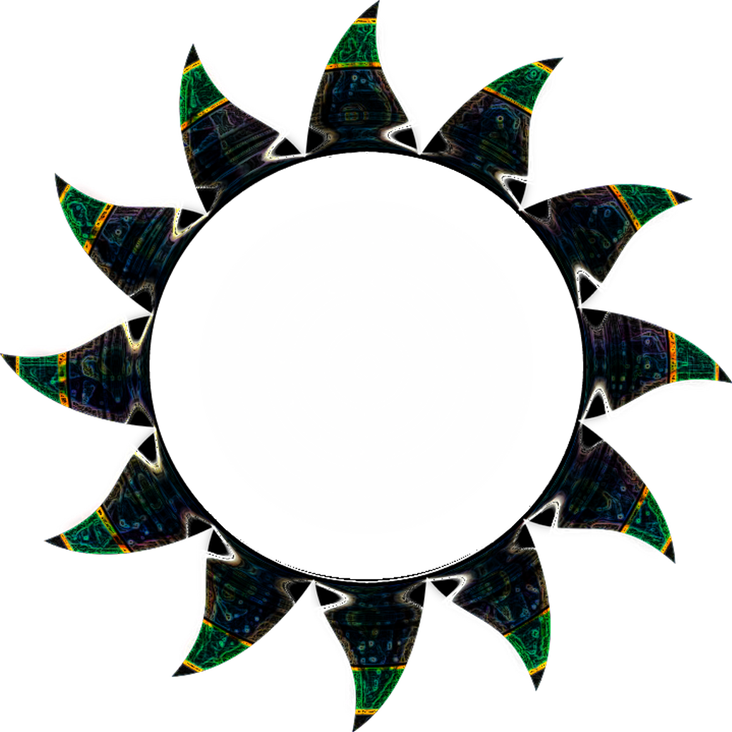 Soleil Tribal Cadre Sun Ftestickers Frame Frames Circle - All Basotho ...