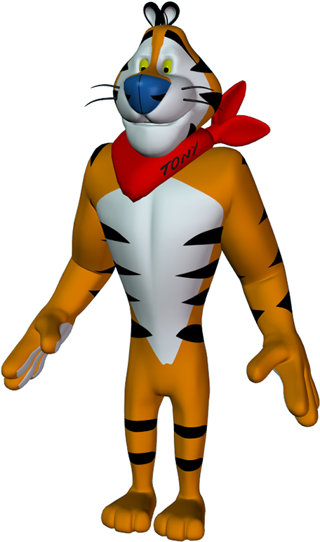 "tony The Tiger" - Cartoon (1200x960), Png Download