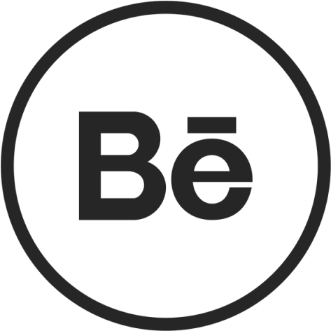 Download Behance Icon, Behance, Black, White Png And Vector - Logo ...