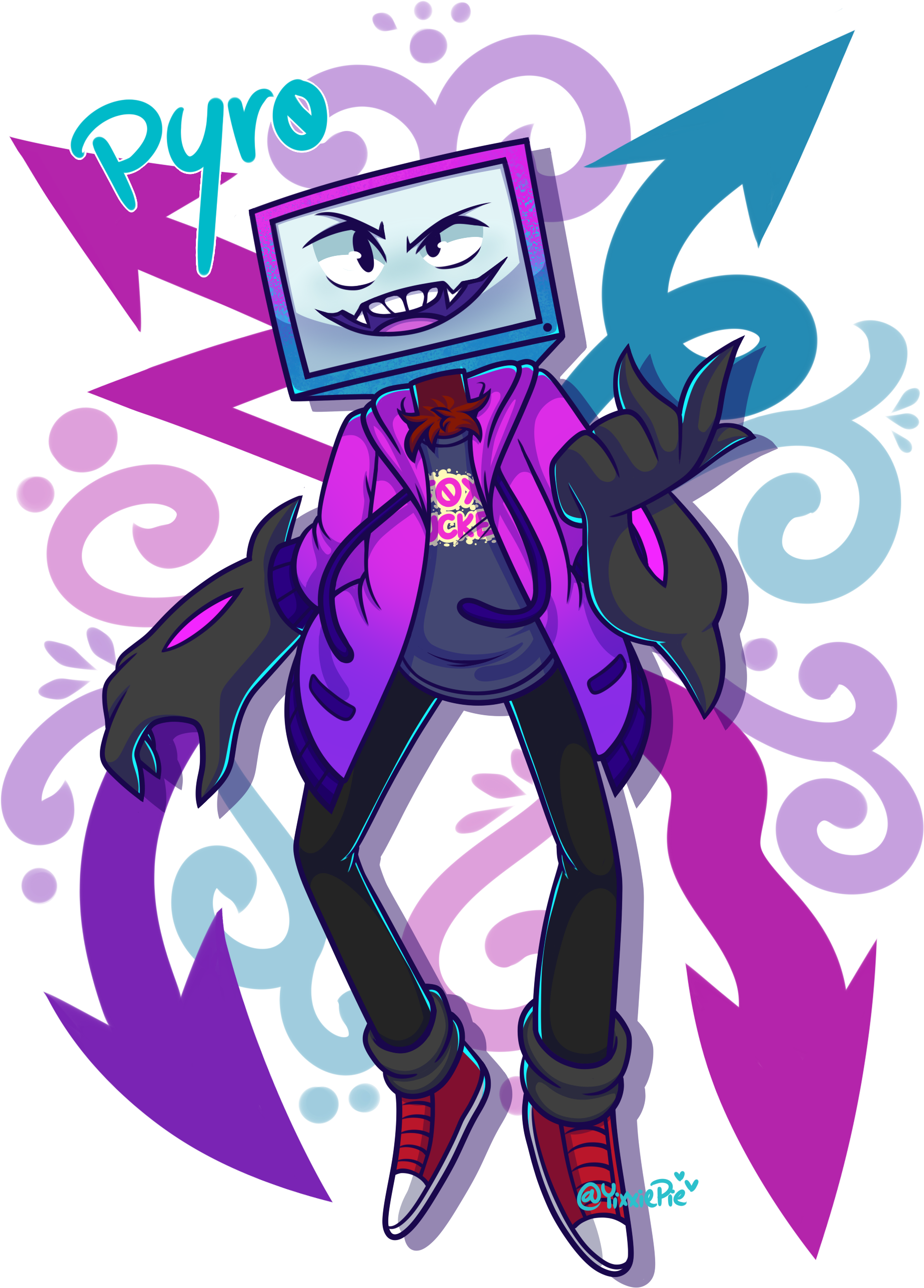 Author Comments - Pyrocynical (2000x2700), Png Download