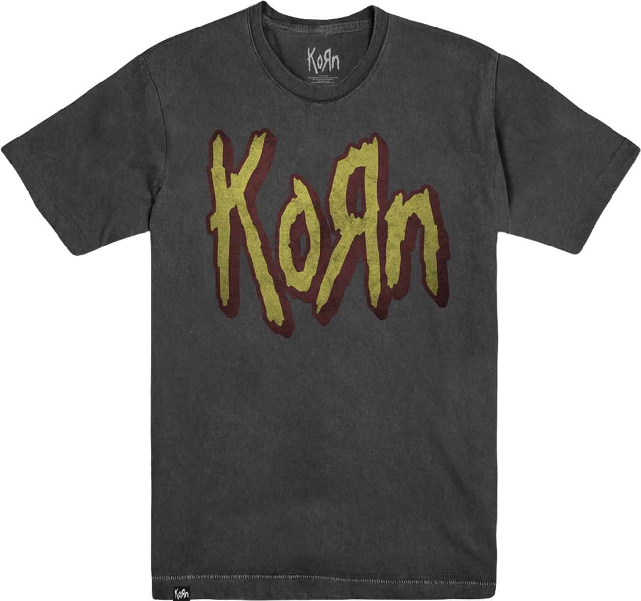 Official Korn 'arena Oil Wash' Tee - Korn Band Vinyl Decal Stickers ...