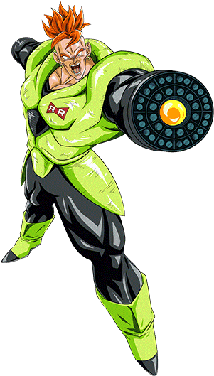 Power Unleashed - Android - Androide Numero 16 Dragon Ball Z (426x568 ...