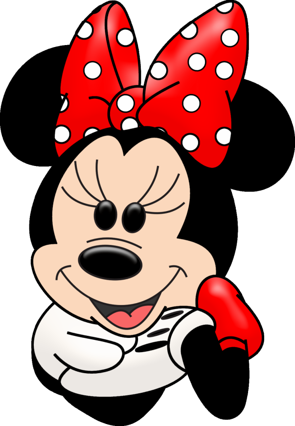 Minnie Face Png - Clip Art (603x870), Png Download