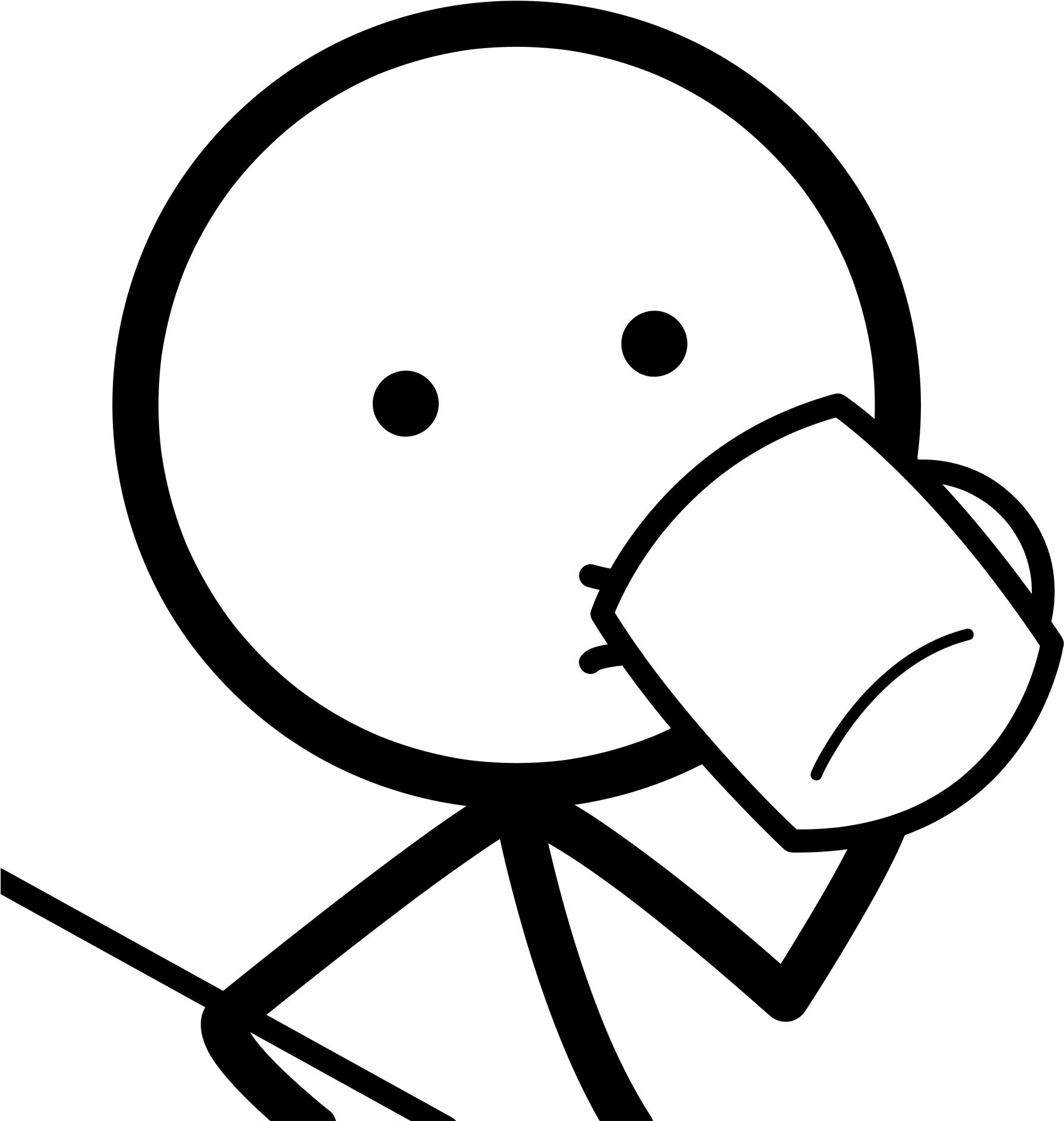 /lit/ - Literature - Line Art (2048x2048), Png Download