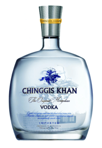 Chinggis Khan Vodka (500x500), Png Download