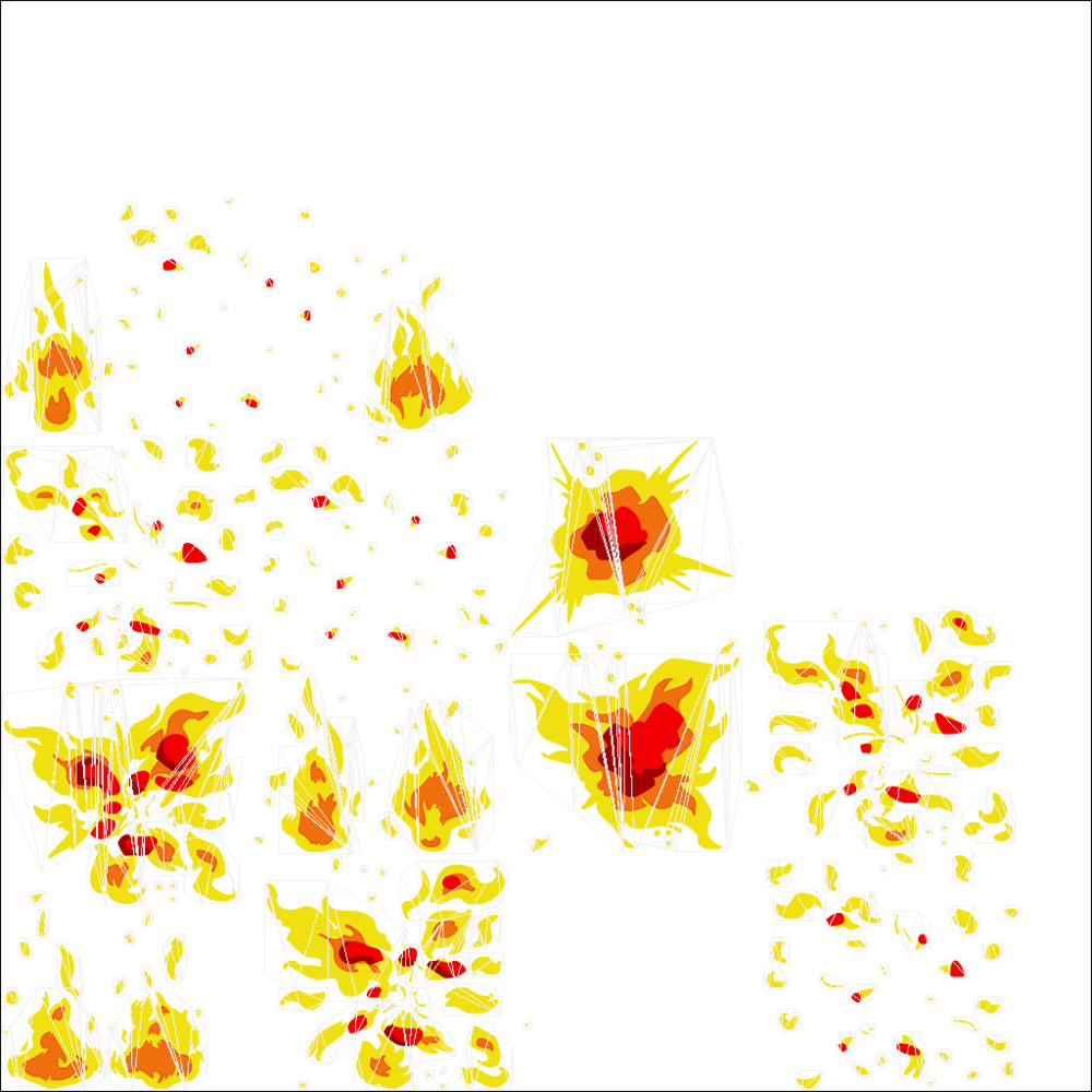 Unity3d ® Sprite Packer - Fire Effect Sprite Png (1000x1000), Png Download