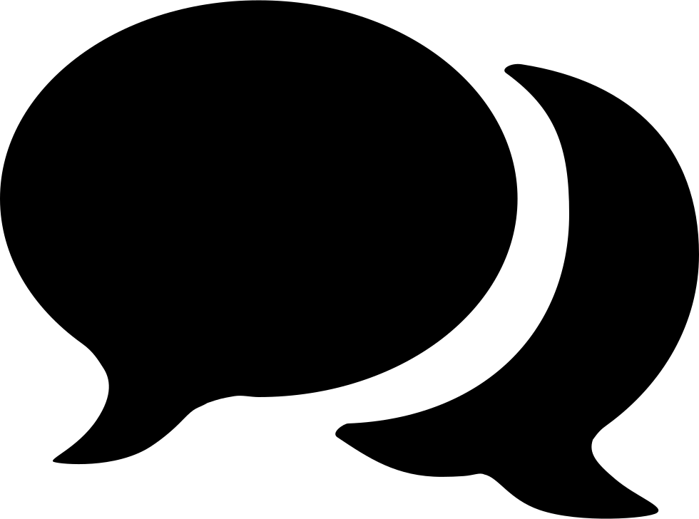Download Chat Comments - Icon | Transparent PNG Download | SeekPNG