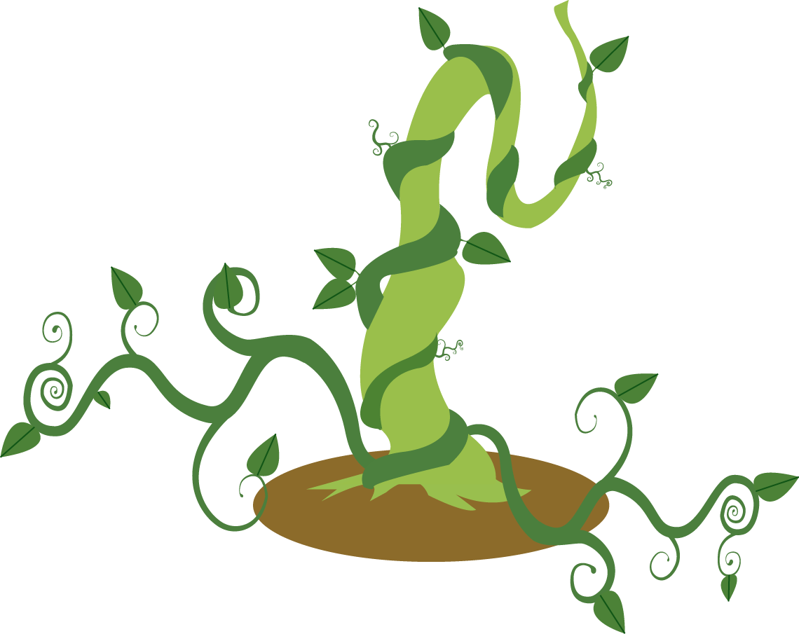 Nature - Jack And The Beanstalk Png (1140x905), Png Download