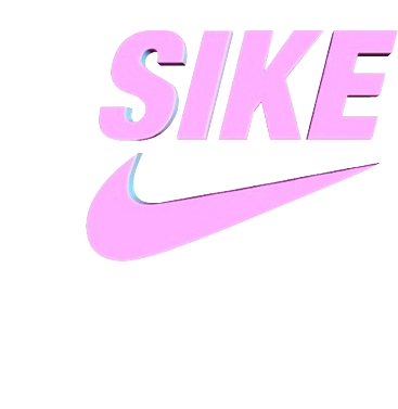 Download Pink Transparent Cyber Ghetto Sailorghetto - Sike Nike Logo ...