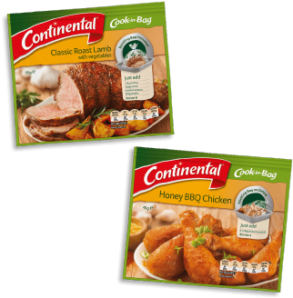 Cook In Bag - Continental Cook In Bag (350x350), Png Download