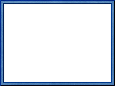 Presentation Photo Frames - Blue Rectangle Border Png (400x300), Png ...