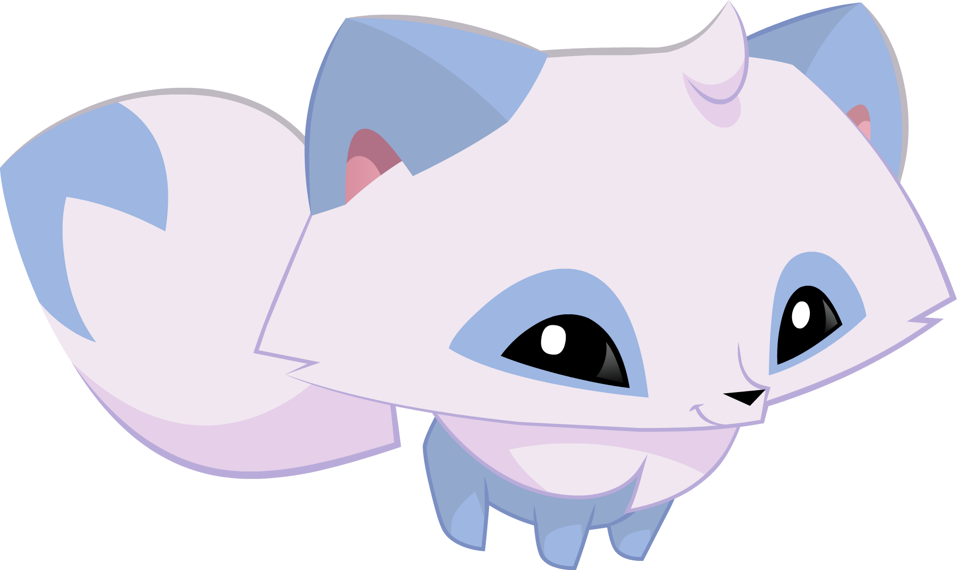 Pet Arctic Fox - Animal Jam Pet Arctic Fox (1893x1128), Png Download