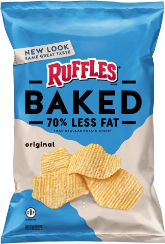 Download Ruffles Baked Cheddar And Sour Cream | Transparent PNG ...