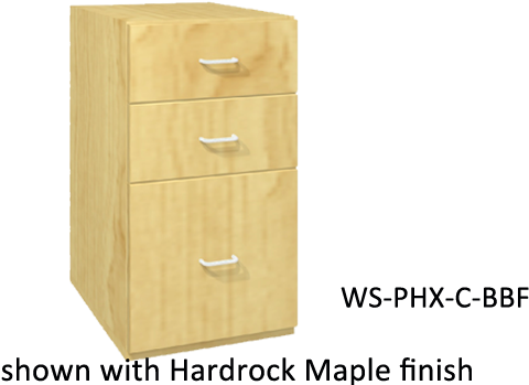 Aci Phoenix Series Under Desk Box, Box, File Pedestal - Box/box/file ...