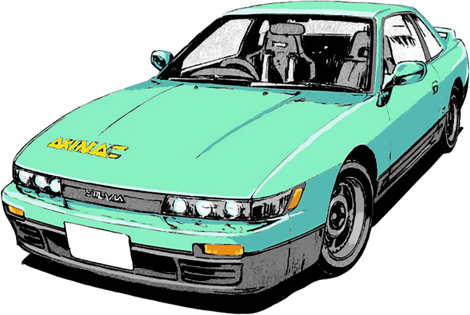 Download Transparent Initial D S13 Akina Speed Stars - Initial D Car ...