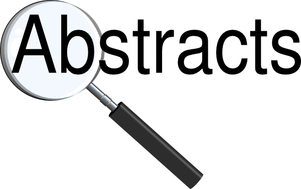 Abstracts Title With Magnifying Glass Svg Clip Arts (600x376), Png Download