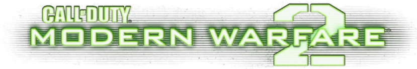 Mw2logo - Call Of Duty Modern Warfare 2 Logo Png (828x173), Png Download