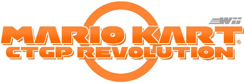 Image - Mario Kart Wii Ctgp Revolution Logo (1125x450), Png Download