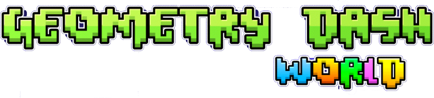 Download Geometry Dash World - Geometry Dash World Logo Png ...