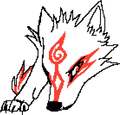 Download Okami - Illustration | Transparent PNG Download | SeekPNG
