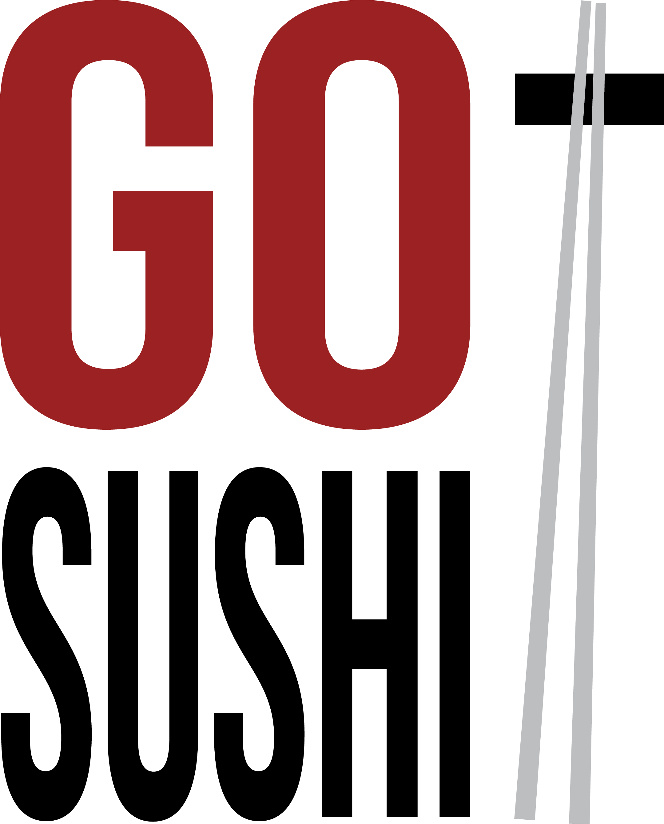 Go Sushi Logo (2159x2679), Png Download