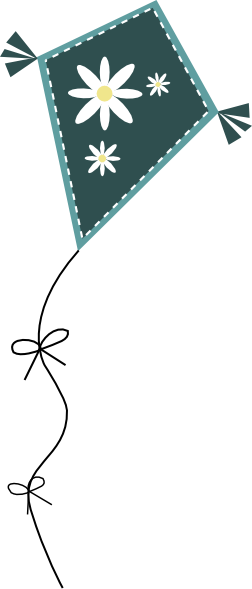 Layang Layang Vektor Png (252x589), Png Download