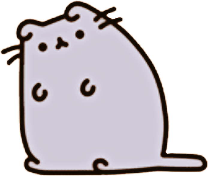 Pusheen Cat Sad - Pusheen (694x585), Png Download
