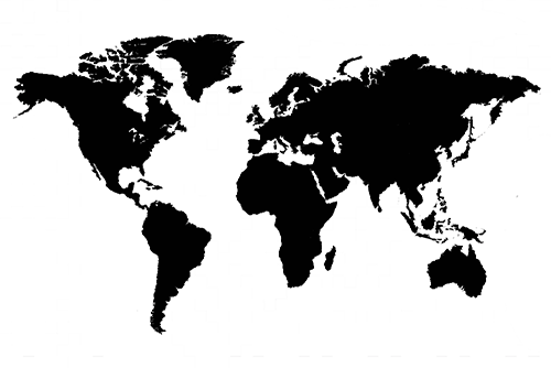 Download Barbies In The World - World Map | Transparent PNG Download ...