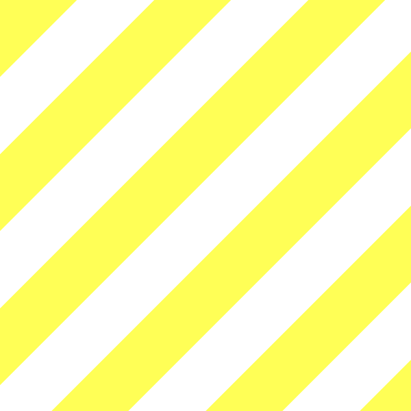 Yellow Diagonal Stripes Png Clip Art (600x600), Png Download