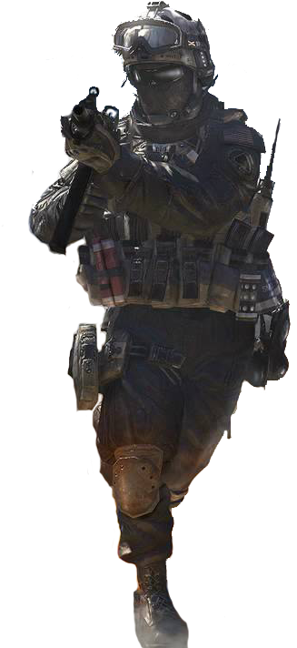 Shadow Company Soldier From Mw2 - Call Of Duty Modern Warfare 2 ...