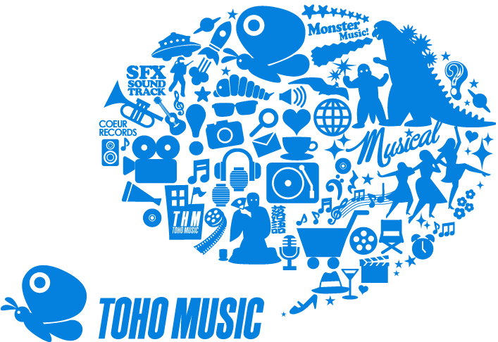 Toho Music / 東宝ミュージック - Music (860x500), Png Download