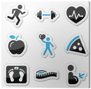 Health And Fitness Symbols (400x400), Png Download