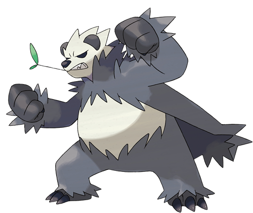Pangoro - Pangoro Pokemon (530x453), Png Download
