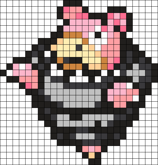 Mega Slowbro Pokemon Bead Pattern Perler Bead Pattern - Mega Slowbro ...